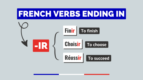 French Verbs Ending in -IR (from the 2nd group) - French Online ...