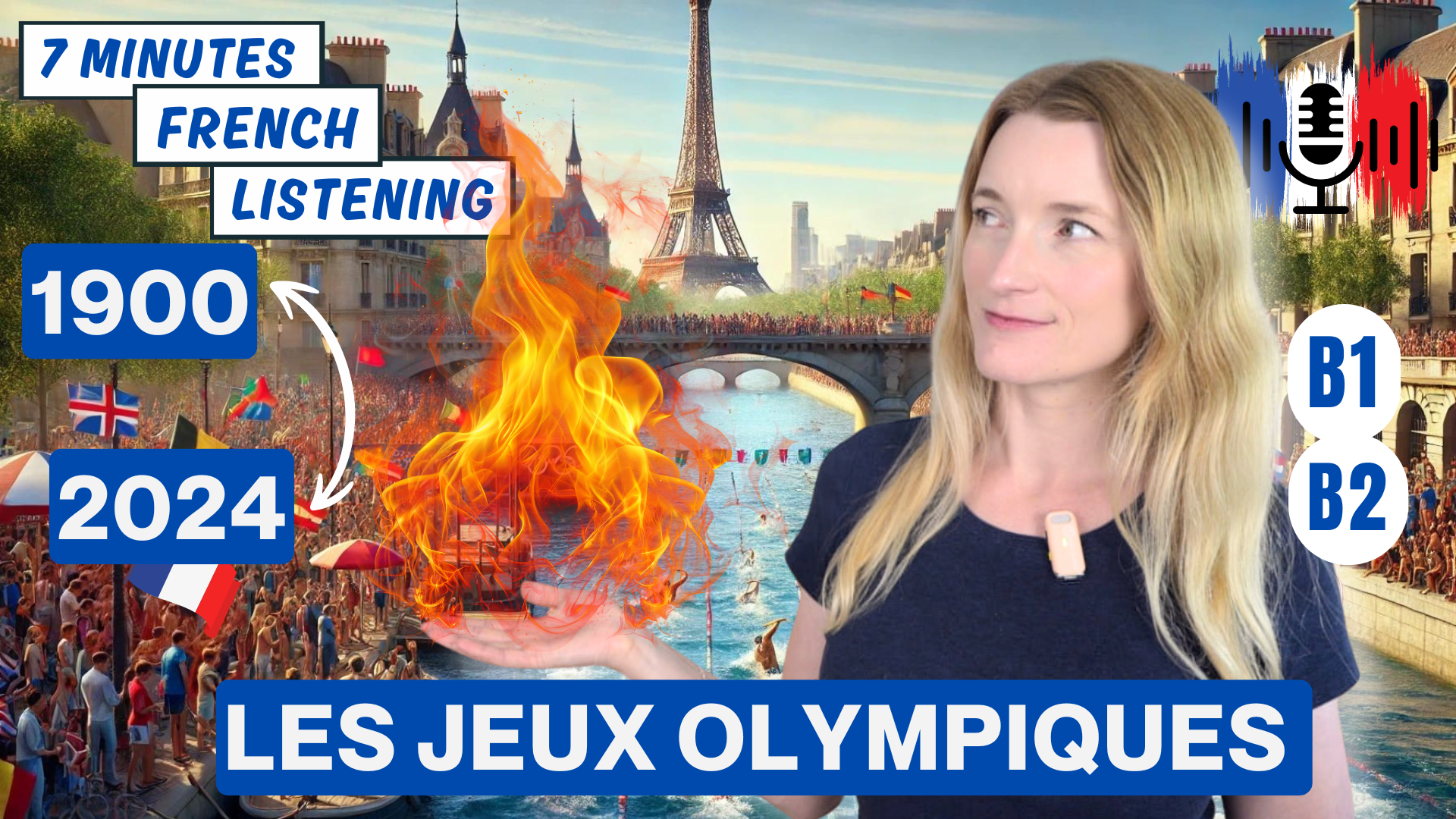 French Audio Story #70: Les Jeux Olympiques de Paris de 1900 et de 2024