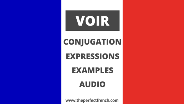 Voir - Conjugation of Voir - To See - French Online Language Courses ...