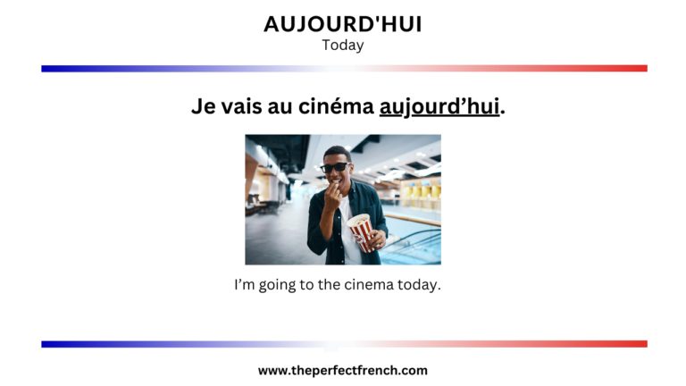 French Word of the Day - Aujourd'hui (Today) - French Online Language ...