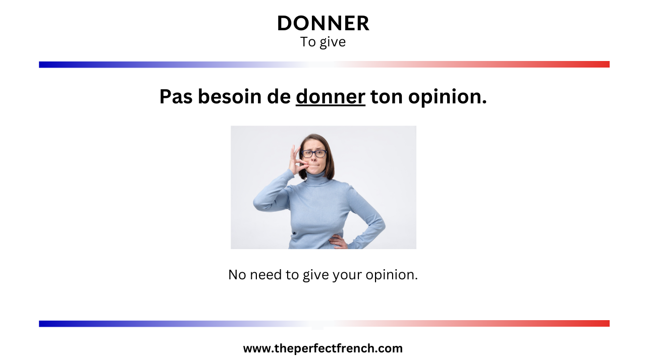 French Word of the Day - Donner (To Give) - French Online Language ...
