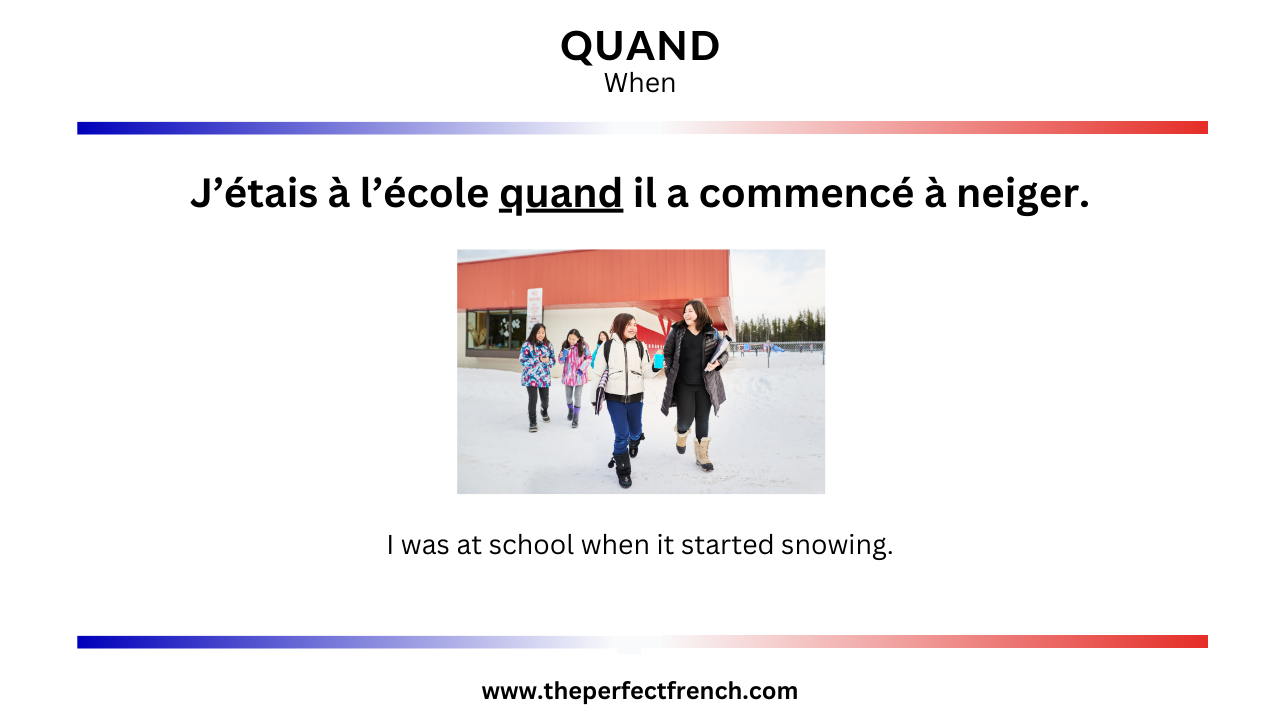 French Word of the Day - Quand (When) - French Online Language Courses ...