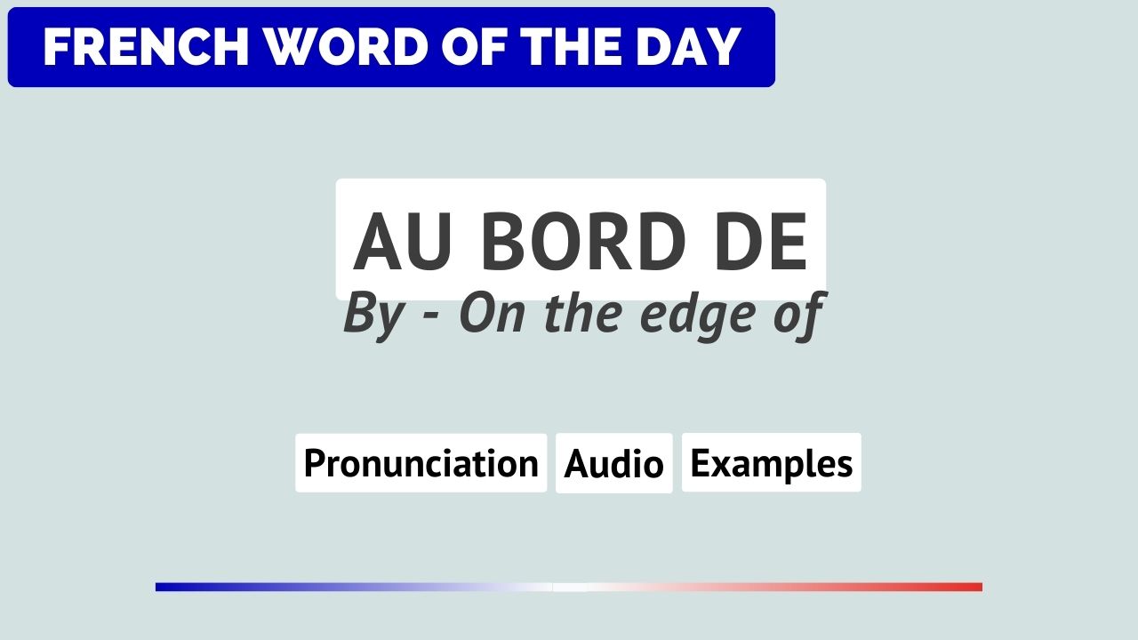 The Preposition À in French - French Online Language Courses | The ...