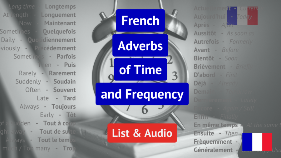 French Time-Based Adjectives