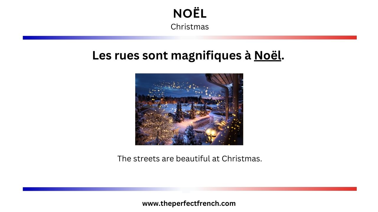 French Word of the Day - Noël (Christmas) - French Online Language ...