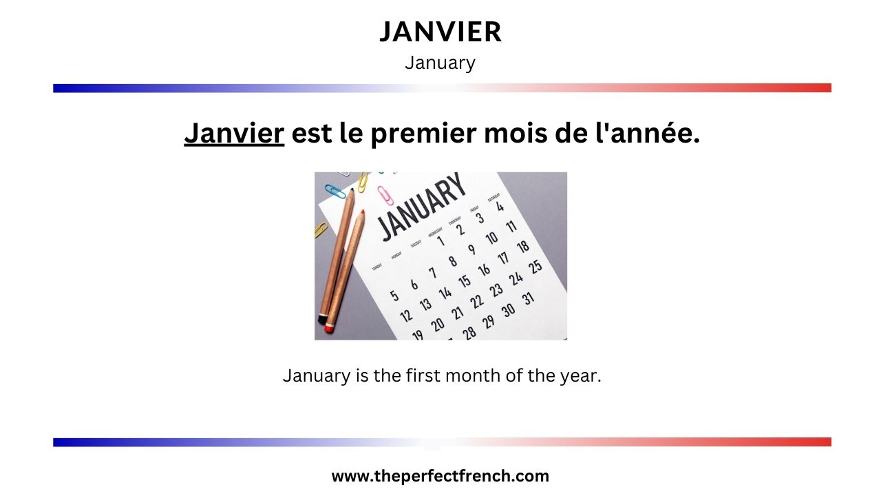 French Word of the Day - Janvier (January) - French Online Language ...