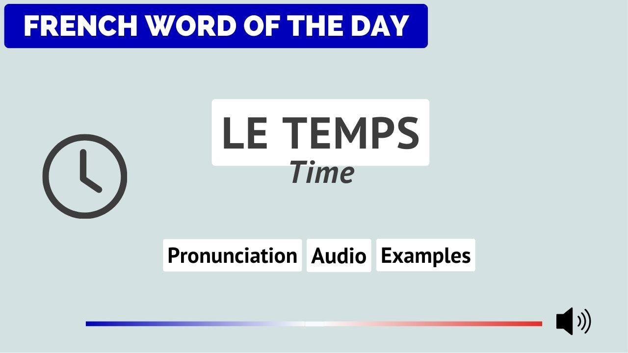 French Vocabulary: Le temps - The Weather