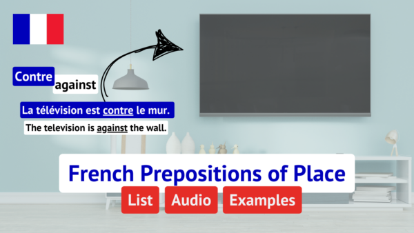 French Prepositions of Place - French Online Language Courses | The ...