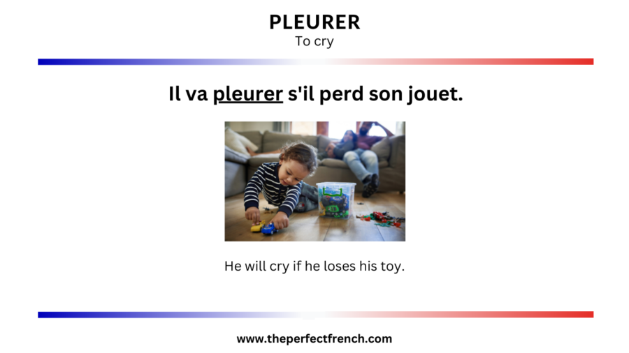 French Word of the Day - Pleurer (To Cry) - French Online Language ...