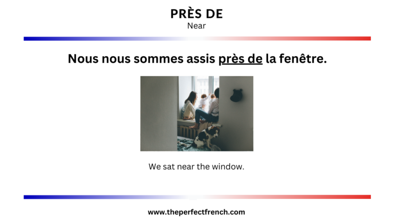 French Word of the Day - Près de (Near) - French Online Language ...