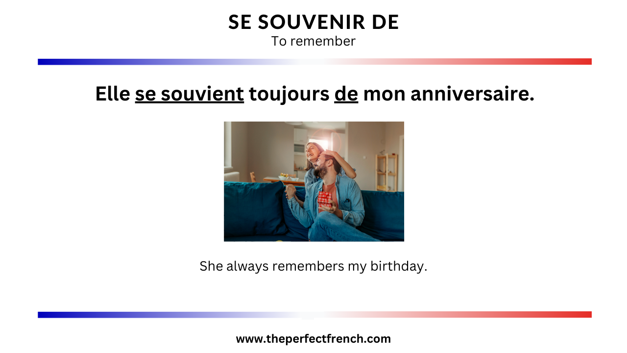 French Word of the Day - Se souvenir de (To Remember) - French Online ...