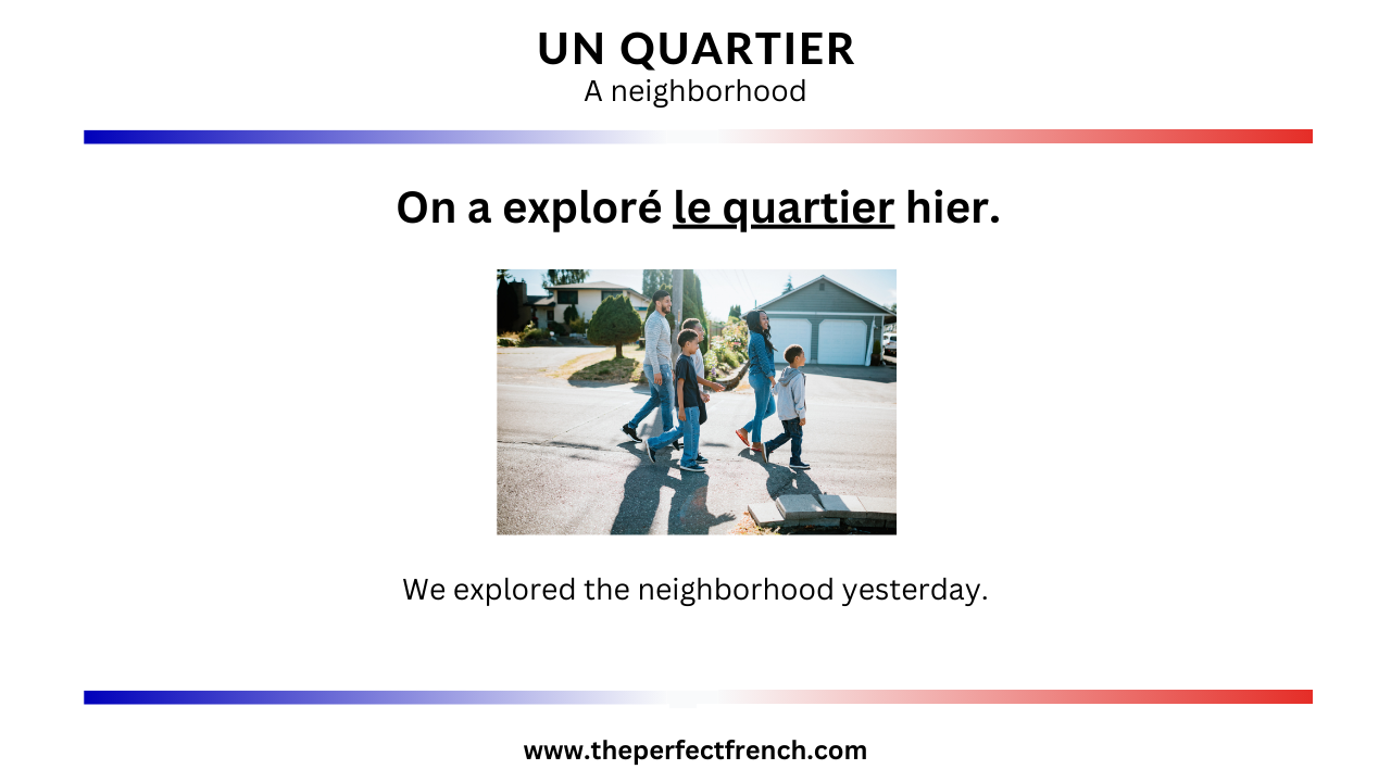 French Word of the Day - Un quartier (A Neighborhood) - French Online ...