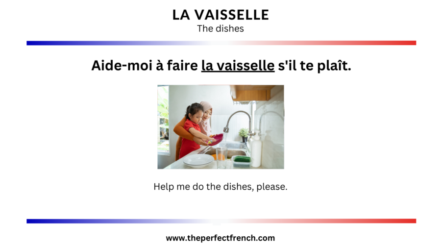 French Word of the Day - La vaisselle (The Dishes) - French Online ...