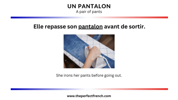 French Word of the Day - Un pantalon (A Pair of Pants) - French Online ...