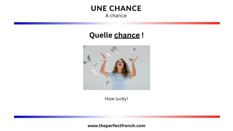French Word of the Day - Une chance (A Chance) - French Online Language ...