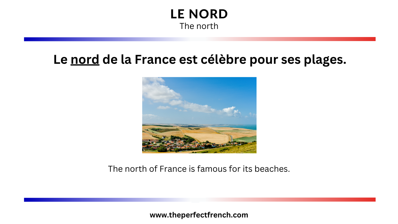 French Word of the Day - Le nord (The North) - French Online Language ...
