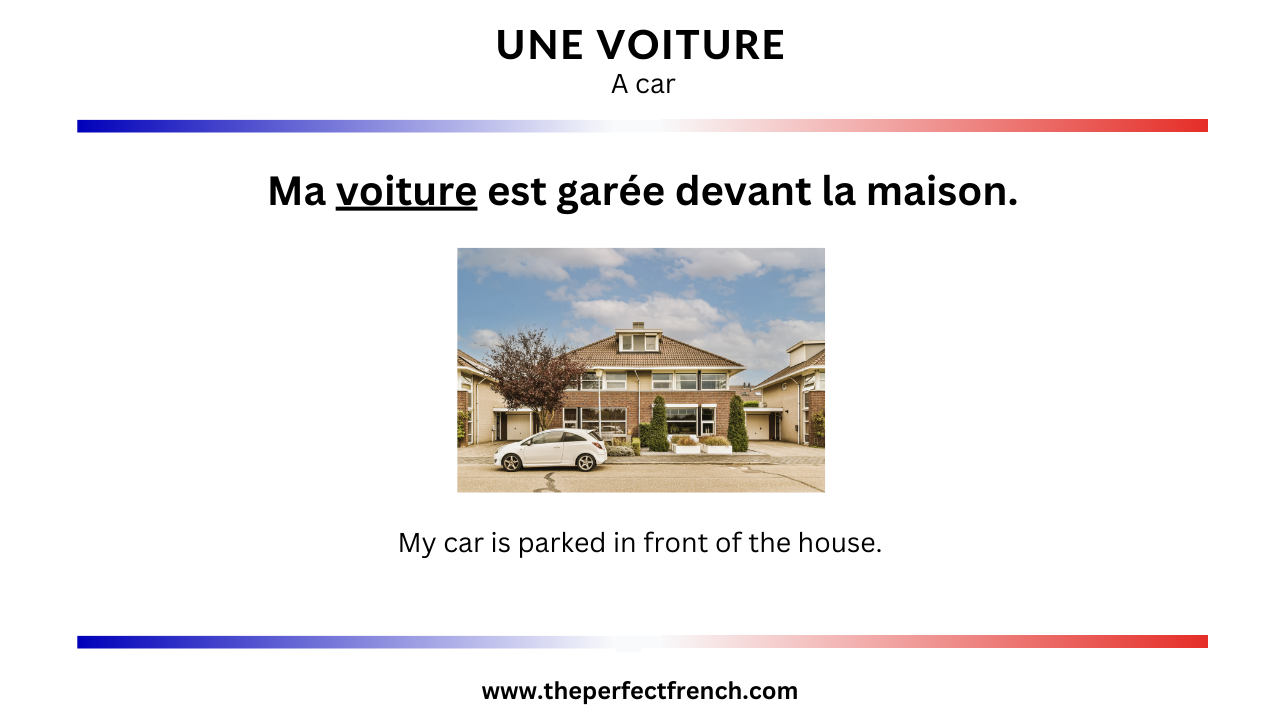 French Word of the Day - Une voiture (A Car) - French Online Language ...