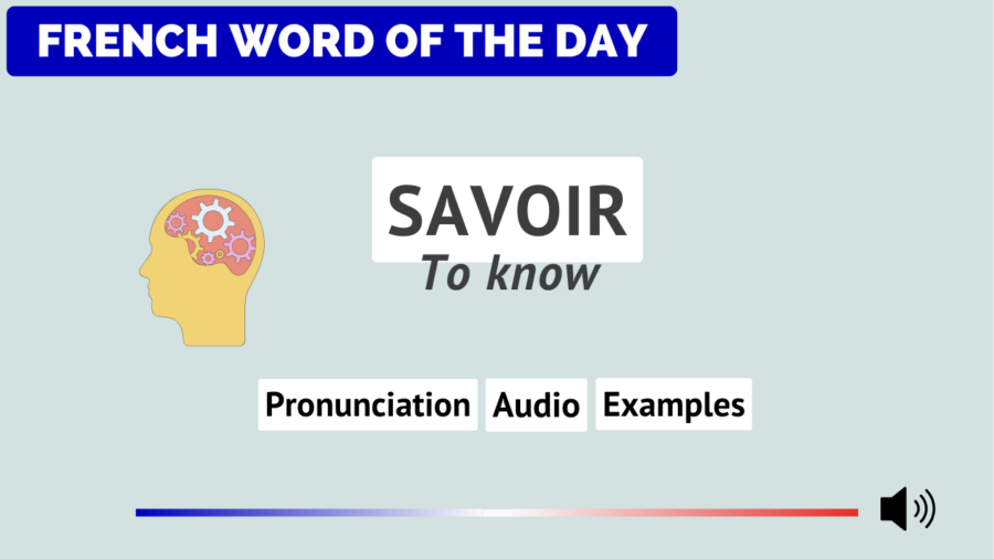 French Word of the Day - Savoir (To Know) - French Online Language ...
