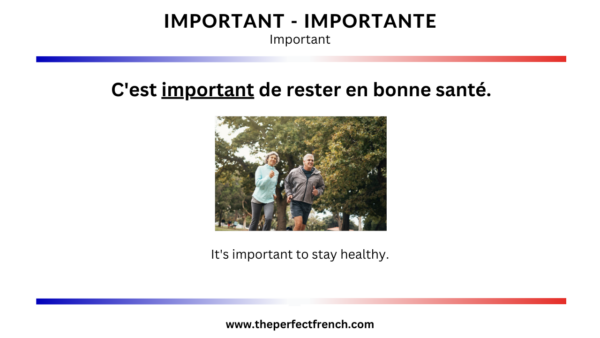 French Word of the Day - Important - Importante (Important) - French ...