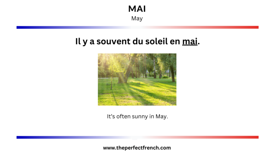 French Word of the Day - Mai (May) - French Online Language Courses ...