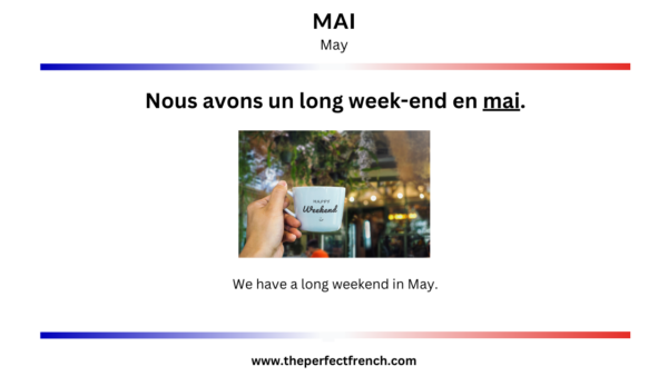French Word of the Day - Mai (May) - French Online Language Courses ...