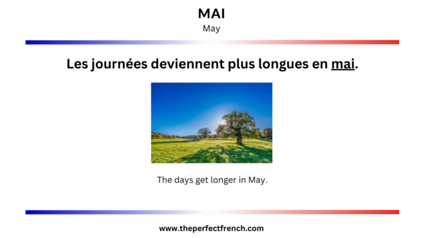 French Word of the Day - Mai (May) - French Online Language Courses ...