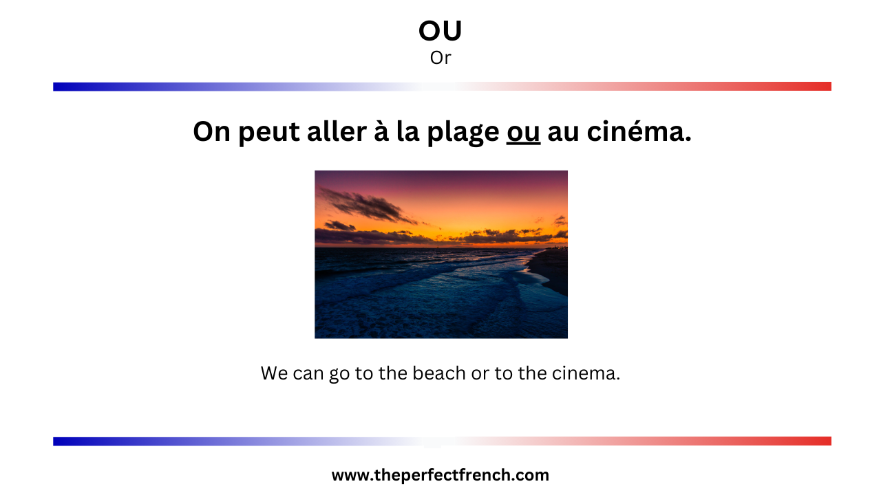French Word of the Day - Ou (Or) - French Online Language Courses | The ...