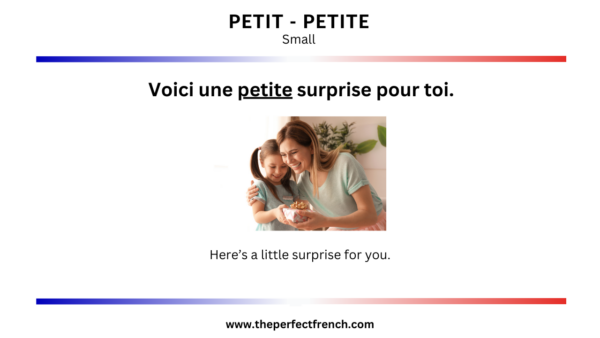 French Word of the Day - Petit - Petite (Small) - French Online ...