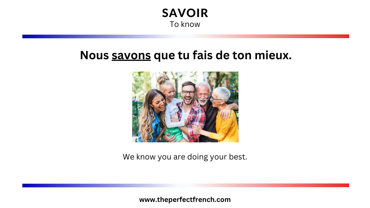 French Word of the Day - Savoir (To Know) - French Online Language ...