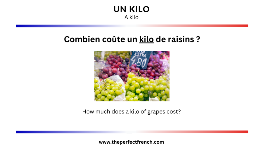 French Word of the Day - Un kilo (A Kilo) - French Online Language ...