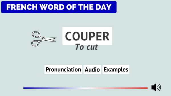 Couper - Conjugation of Couper - To Cut - French Online Language ...