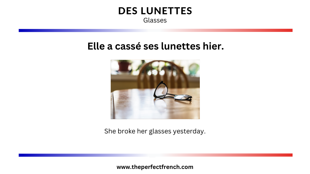 French Word of the Day - Des lunettes (Glasses) - French Online ...
