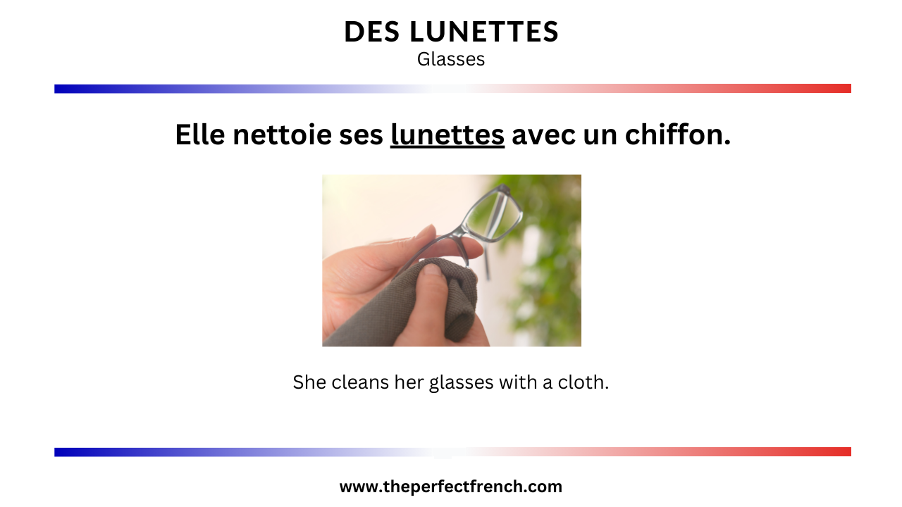 French Word of the Day - Des lunettes (Glasses) - French Online ...