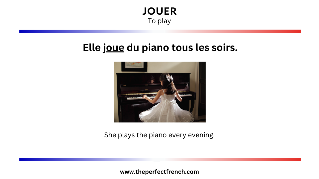 French Word of the Day - Jouer (To Play) - French Online Language ...