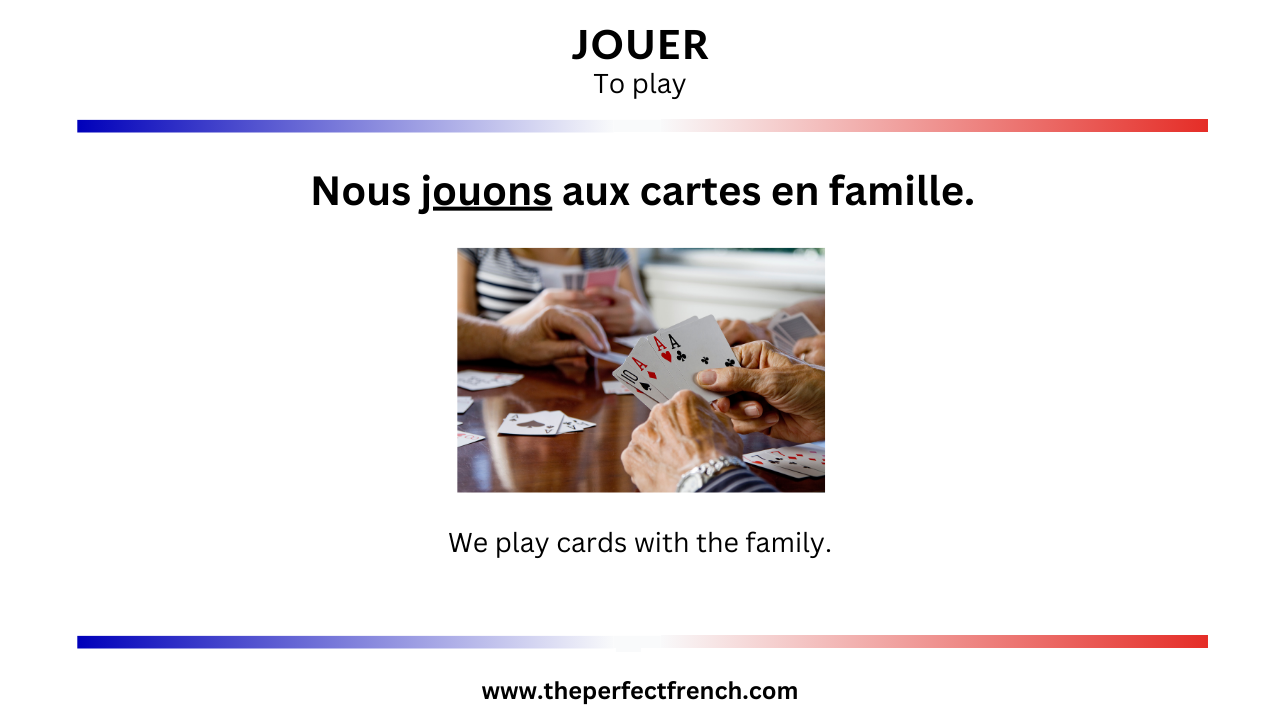 French Word of the Day - Jouer (To Play) - French Online Language ...