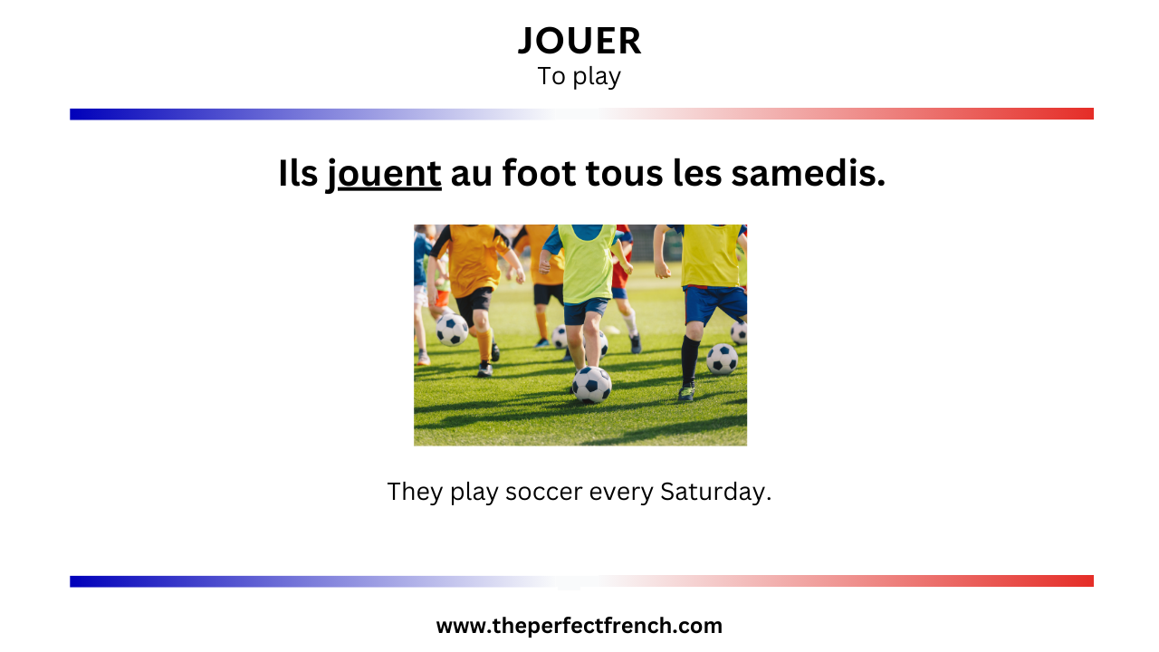 French Word of the Day - Jouer (To Play) - French Online Language ...