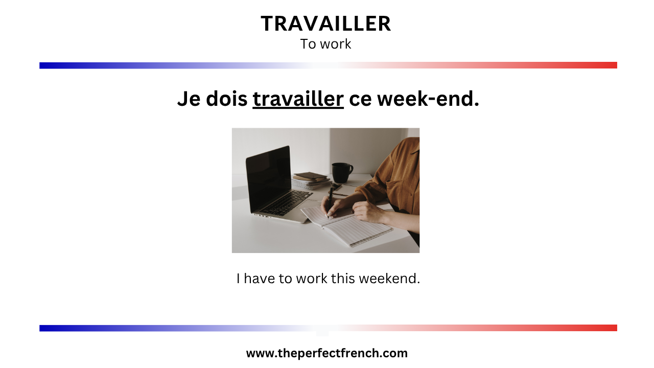 French Word of the Day - Travailler (To Work) - French Online Language ...