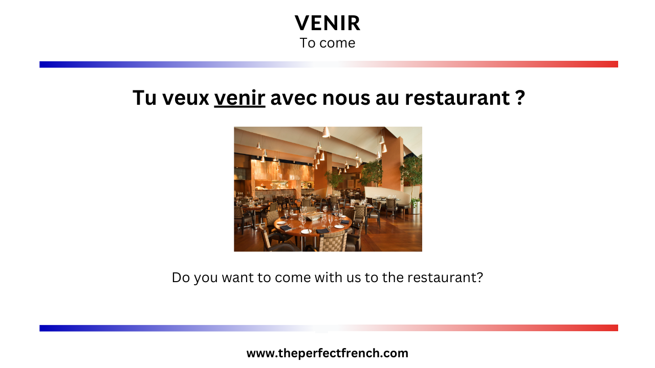 French Word of the Day - Venir (To Come) - French Online Language ...