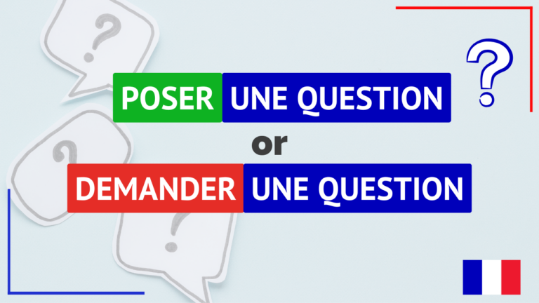 Poser une question - To Ask a Question - French Online Language Courses ...