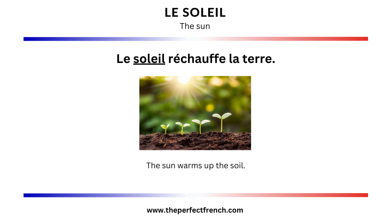 French Word of the Day - Le soleil (The Sun) - French Online Language ...