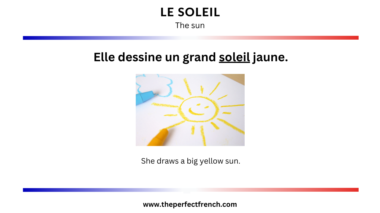 French Word of the Day - Le soleil (The Sun) - French Online Language ...