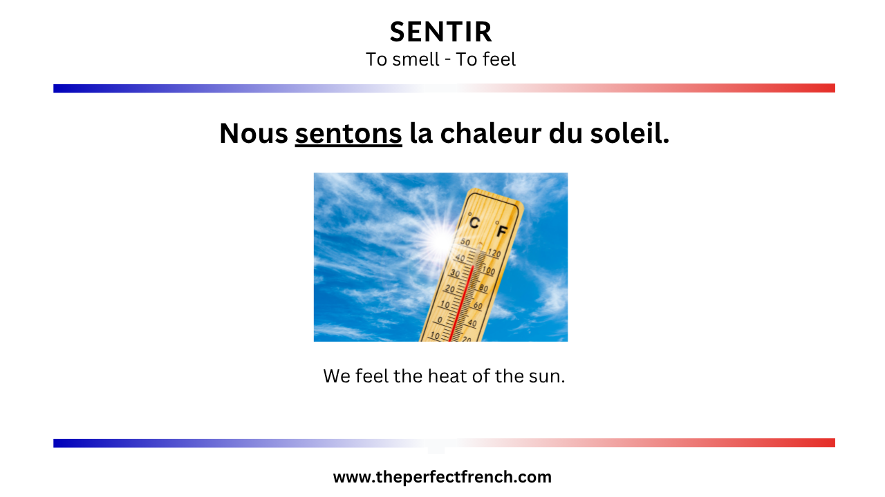 French Word of the Day - Sentir - (To Smell/To Feel) - French Online ...