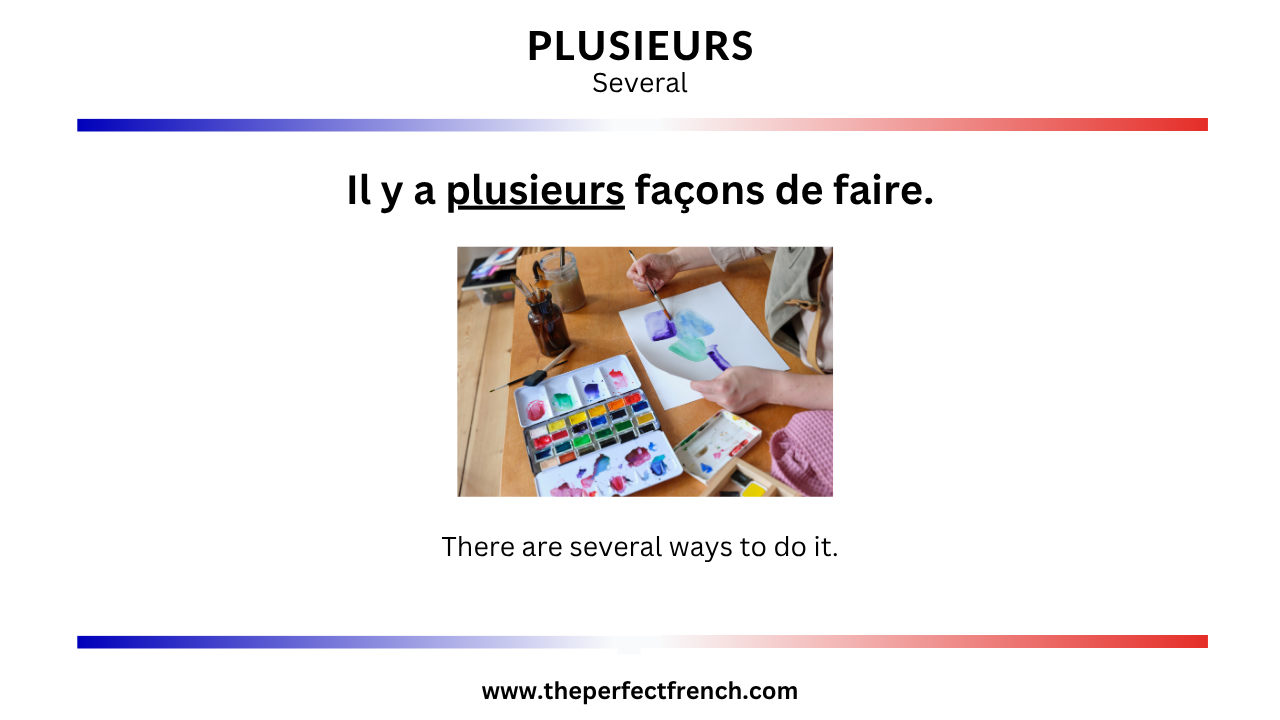 French Word of the Day - Plusieurs (Several) - French Online Language ...