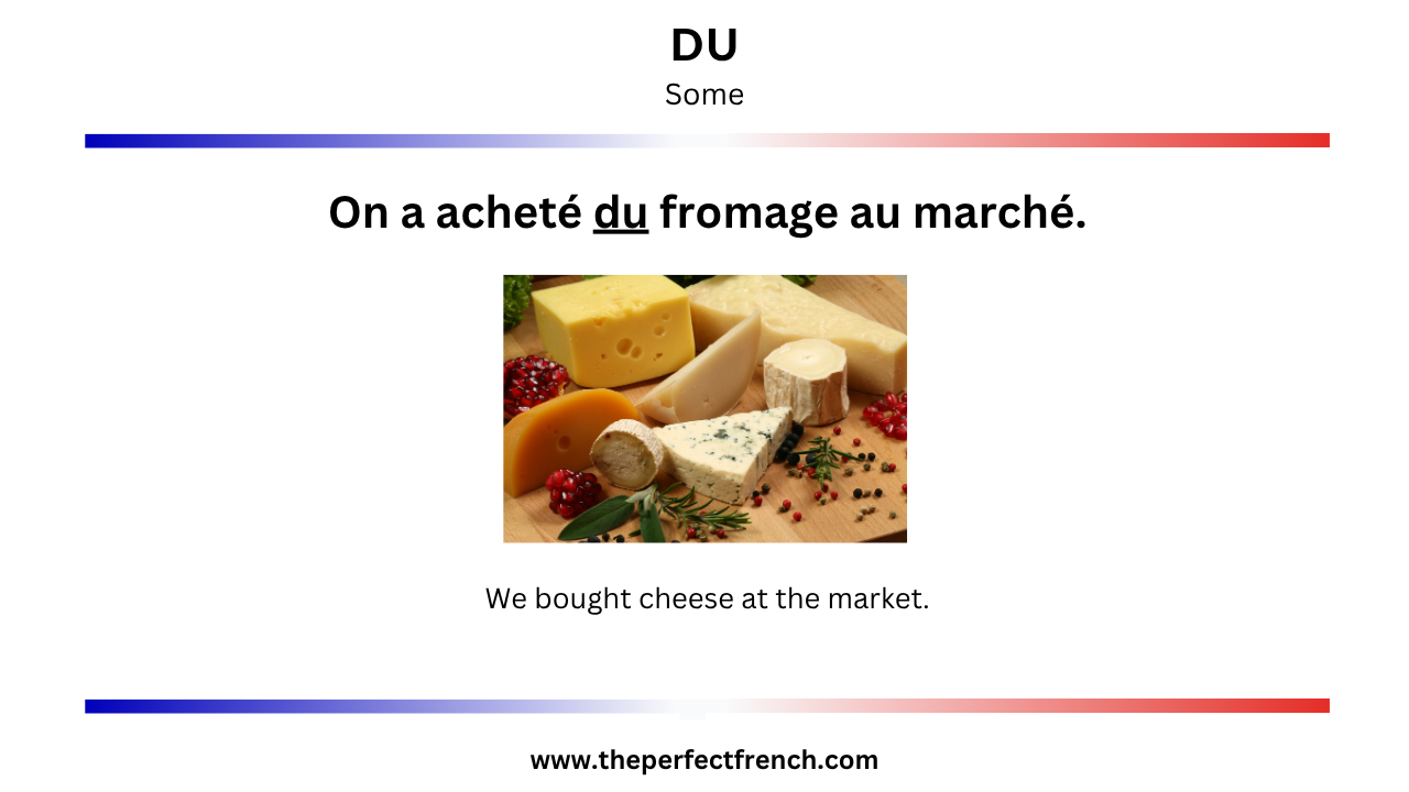 French Word of the Day - Du (Some) - French Online Language Courses ...