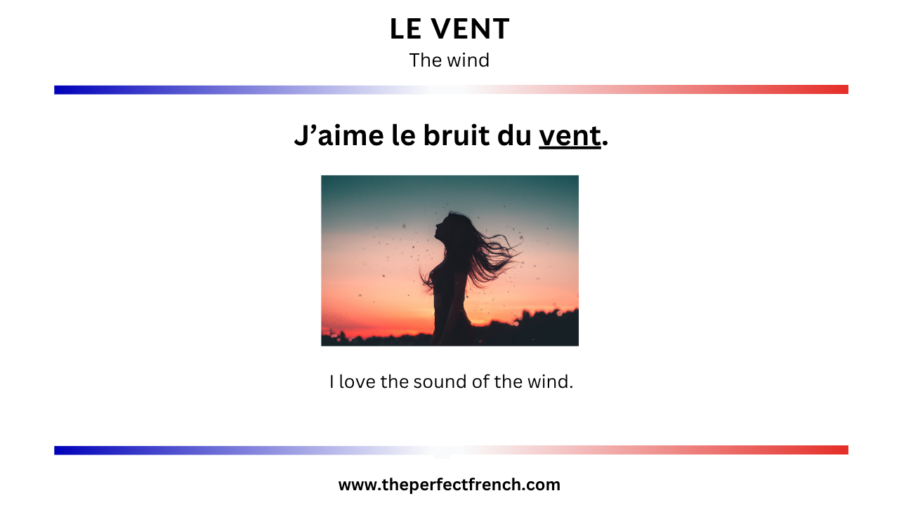 French Word of the Day - Le vent (The Wind) - French Online Language ...