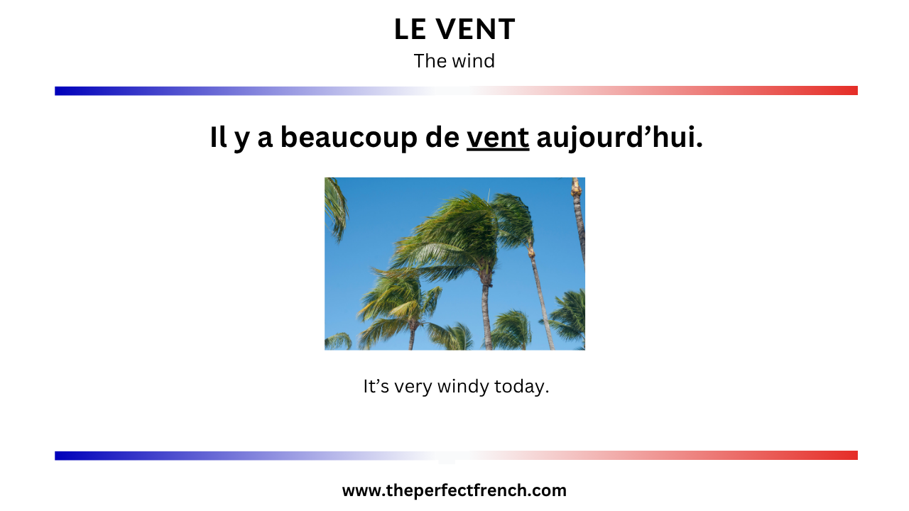 French Word of the Day - Le vent (The Wind) - French Online Language ...