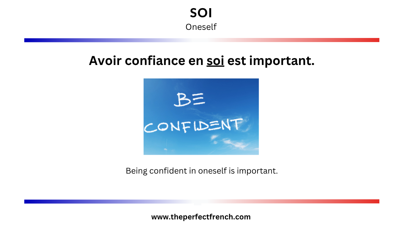 French Word of the Day - Soi (Oneself) - French Online Language Courses ...
