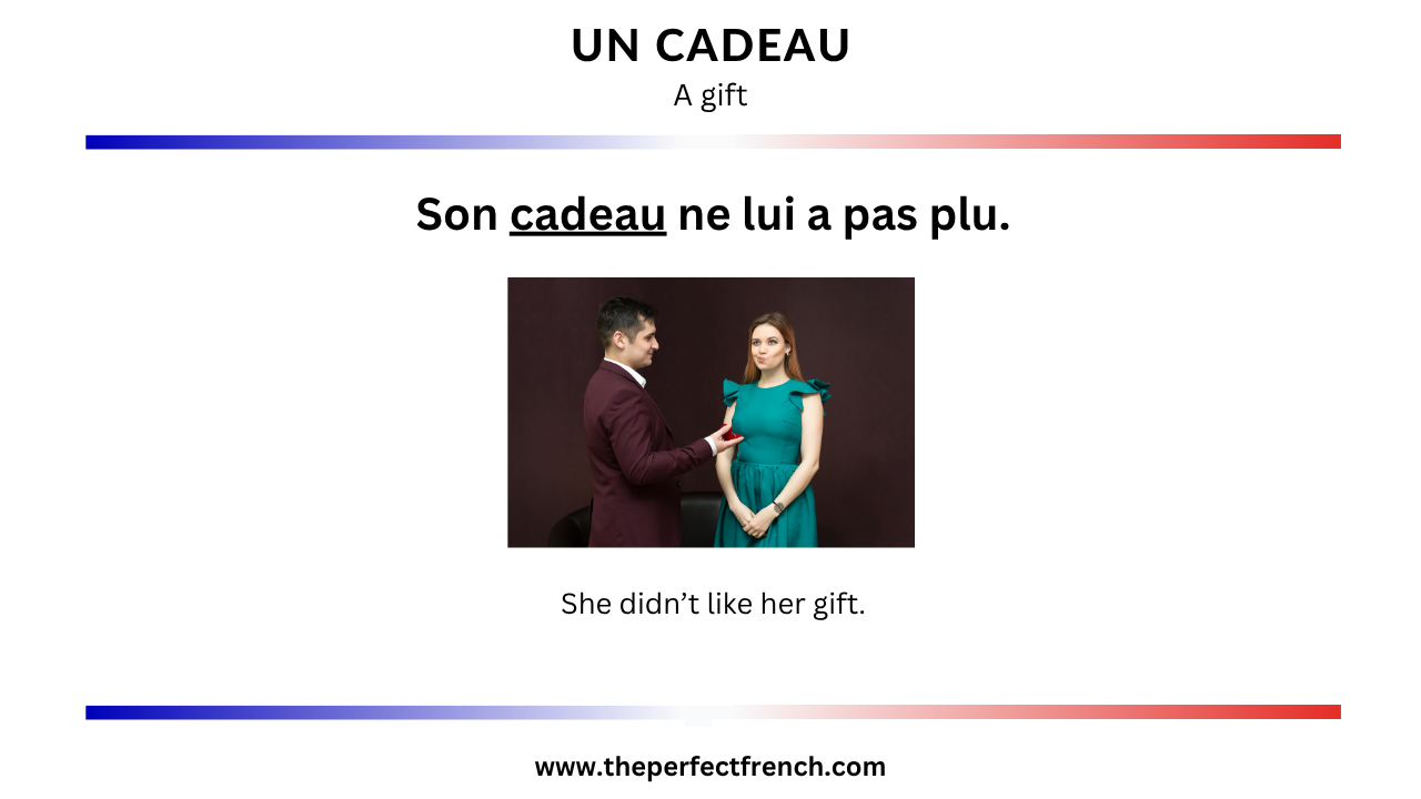 French Word of the Day - Un cadeau (A Gift) - French Online Language ...