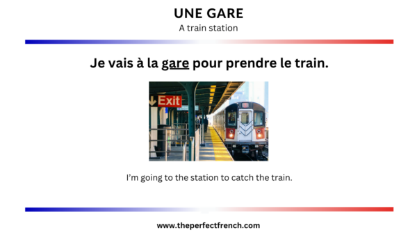 French Word of the Day - Une gare (A Train Station) - French Online ...