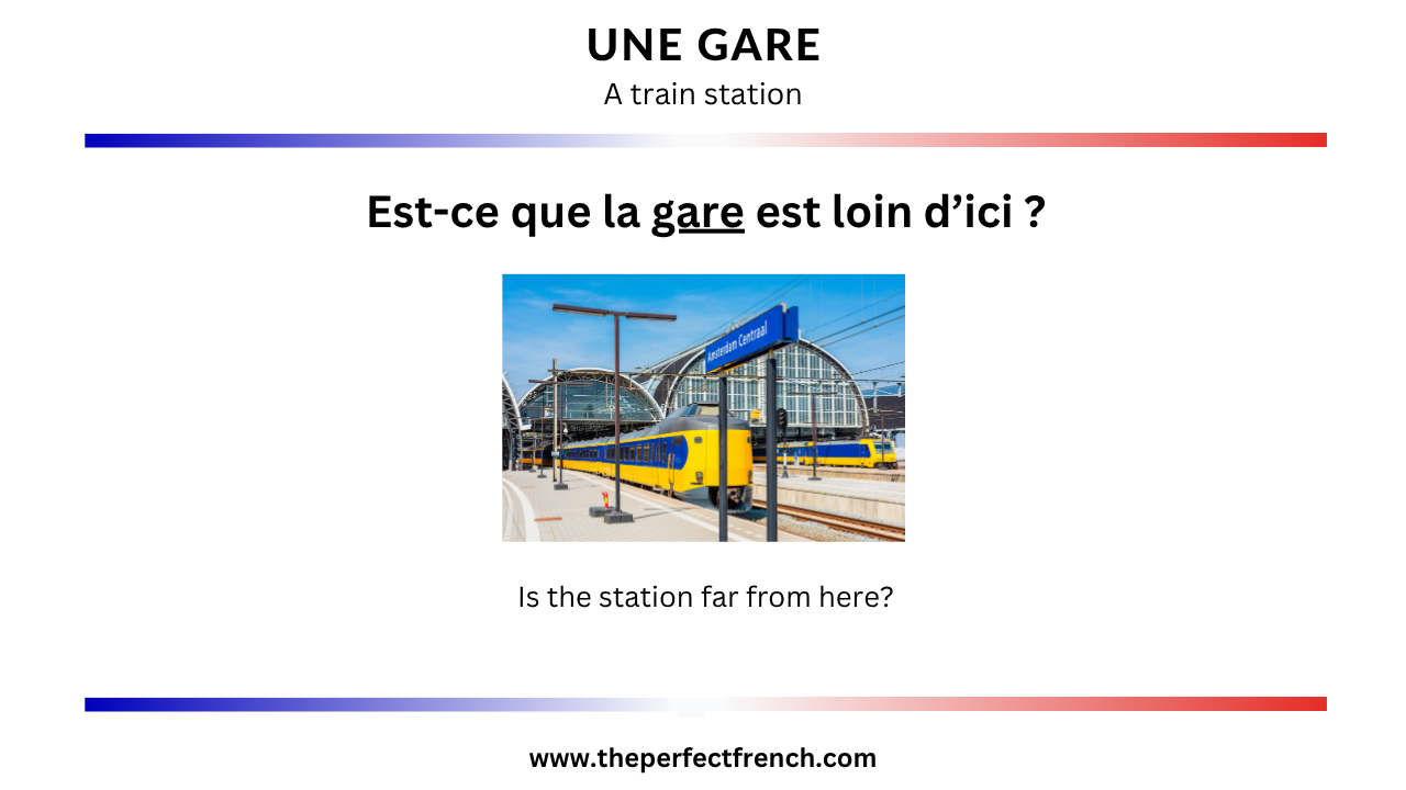 French Word of the Day - Une gare (A Train Station) - French Online ...